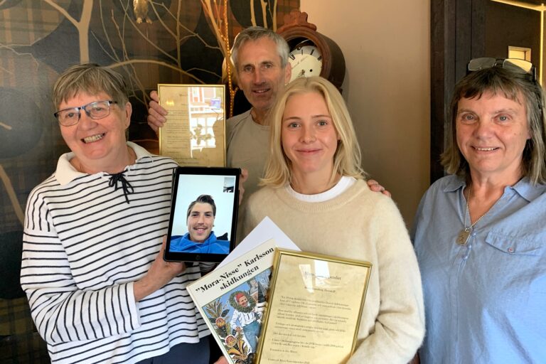 Mora-Nisse stipendiet till Märta Rosenberg och William Poromaa – IFK Mora